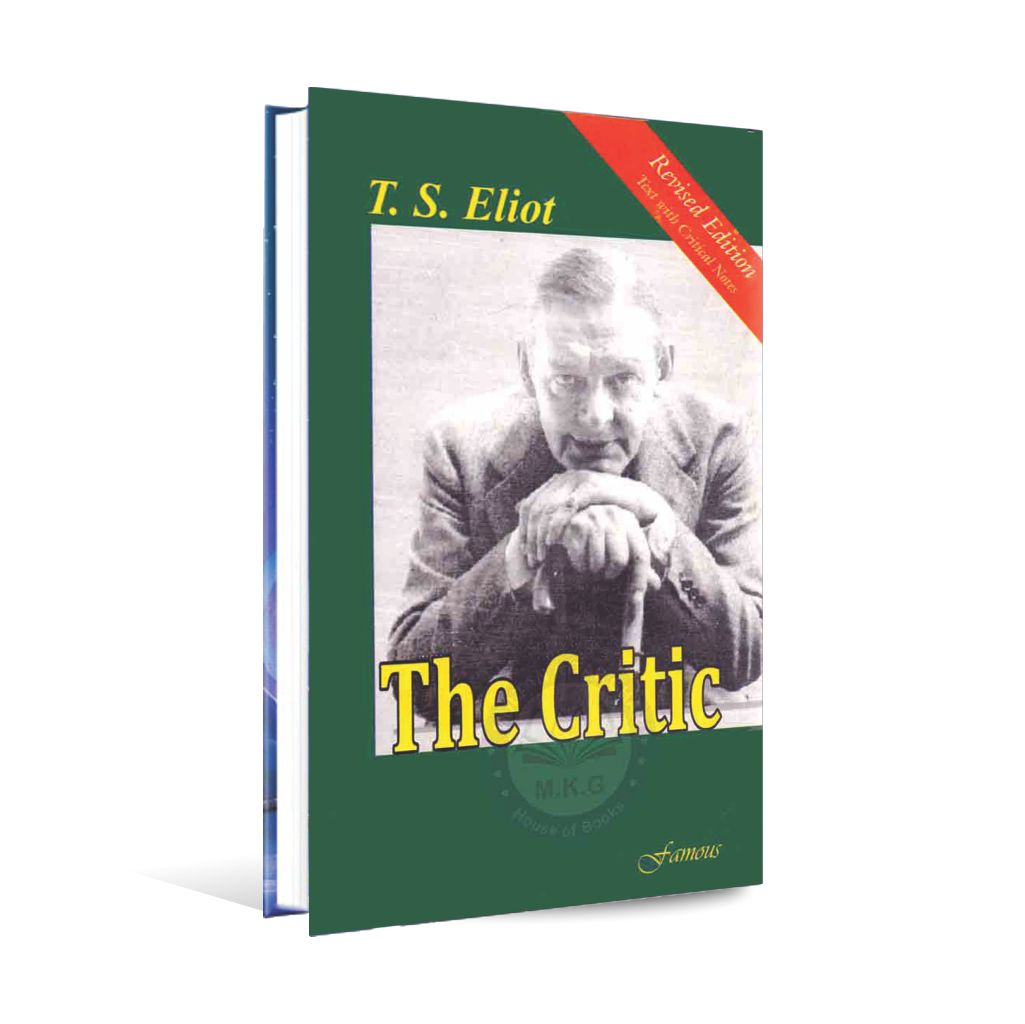 Famous The Critic Book by T.S. Eliot - WAR.ORG.PK