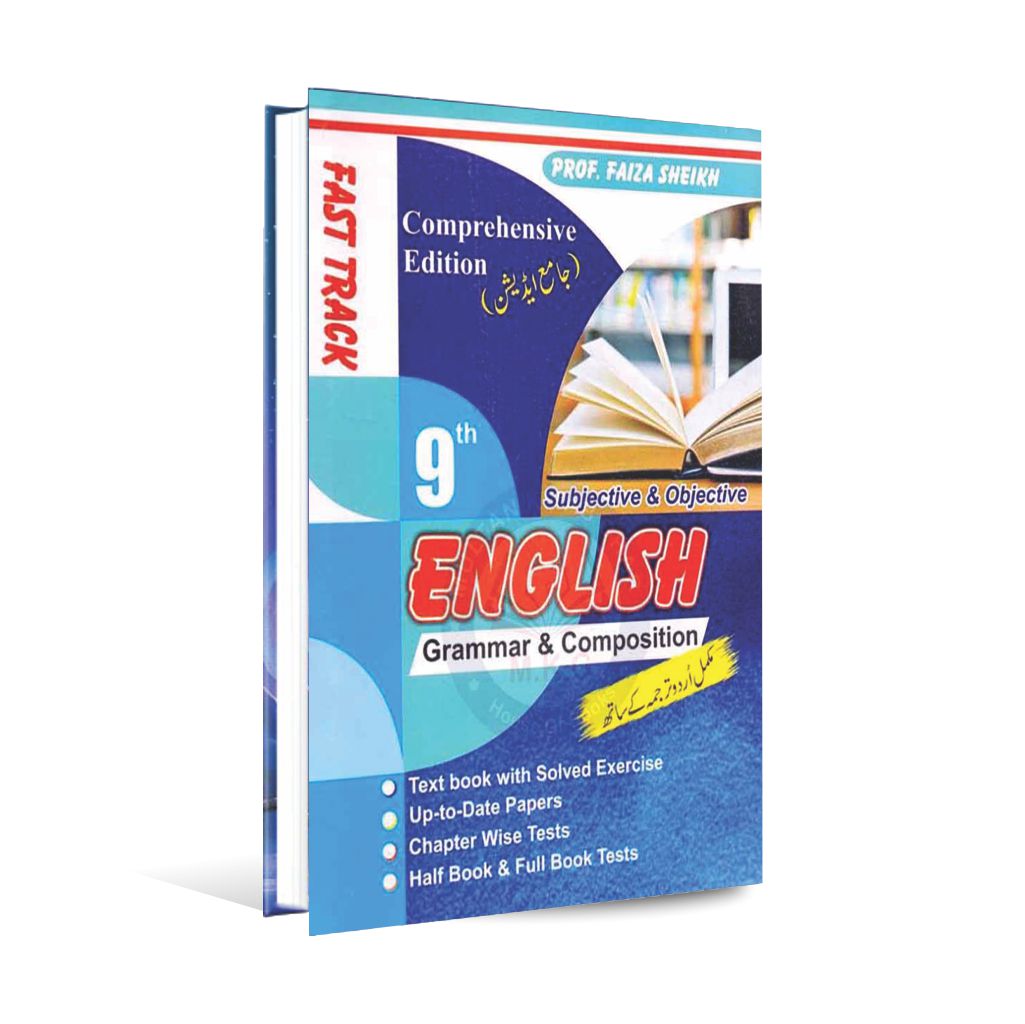 Fast Track English Grammar & Composition Book for Class 9 by Prof Faiza ...